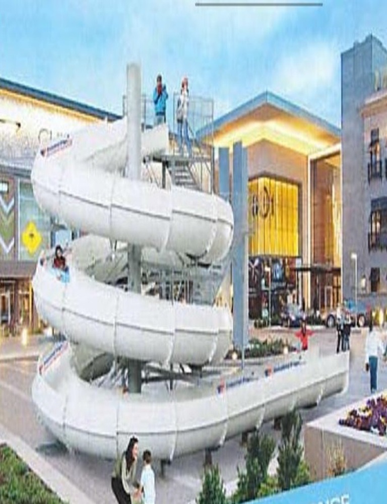 Tobogán Espiral Kamikace - SnowPark - European Fairs Attractions